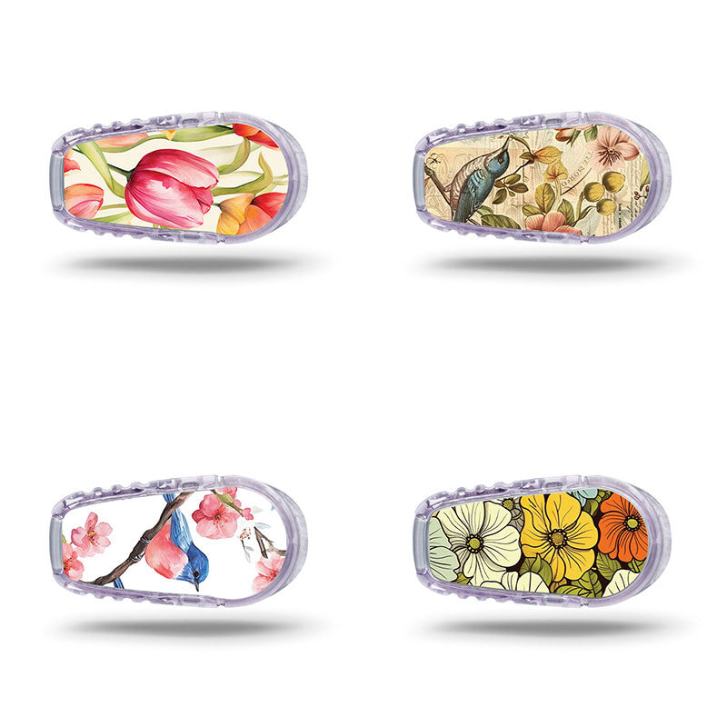 Dexcom G6 transmitter sticker combo pack: Hello Spring – Pimp My Diabetes