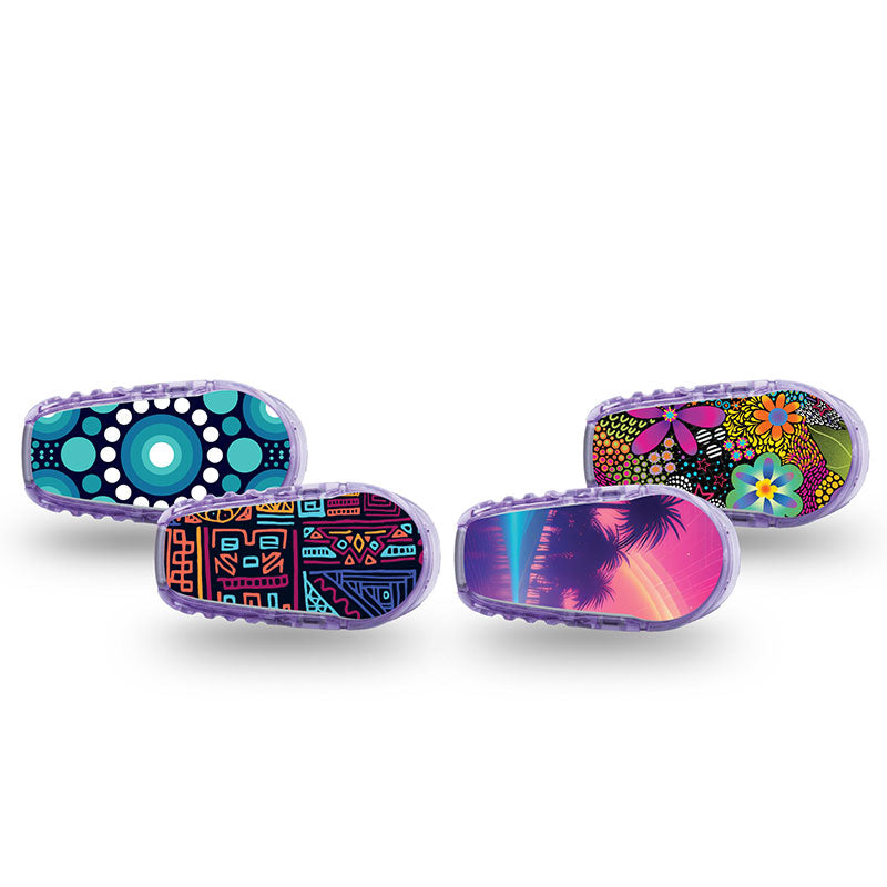 ExpressionMed Dexcom G6 transmitter sticker: Electric variety pack ...