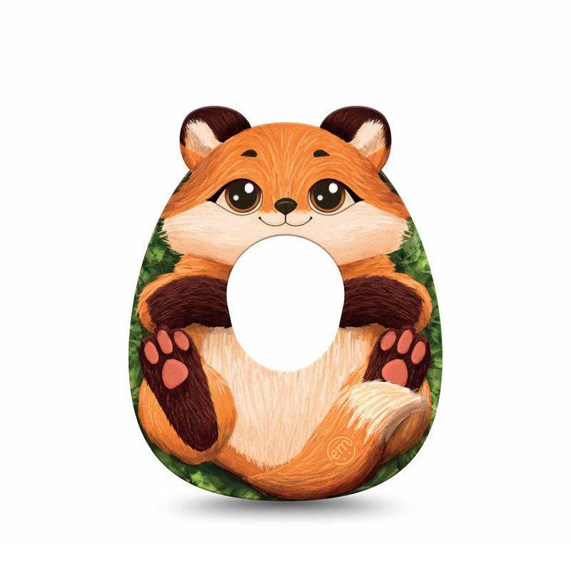 Dexcom G7 ExpressionMed tapes: Fox Gumdrop shape – Pimp My Diabetes