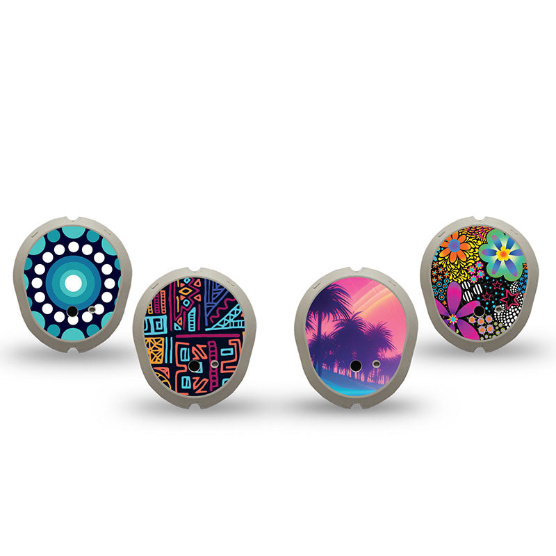 ExpressionMed Dexcom G7 transmitter sticker: Electric Variety pack ...