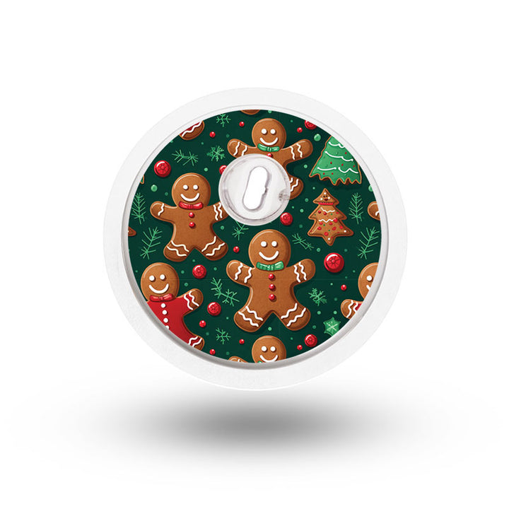 Freestyle Libre 3 sensor sticker: Gingerbread men – Pimp My Diabetes