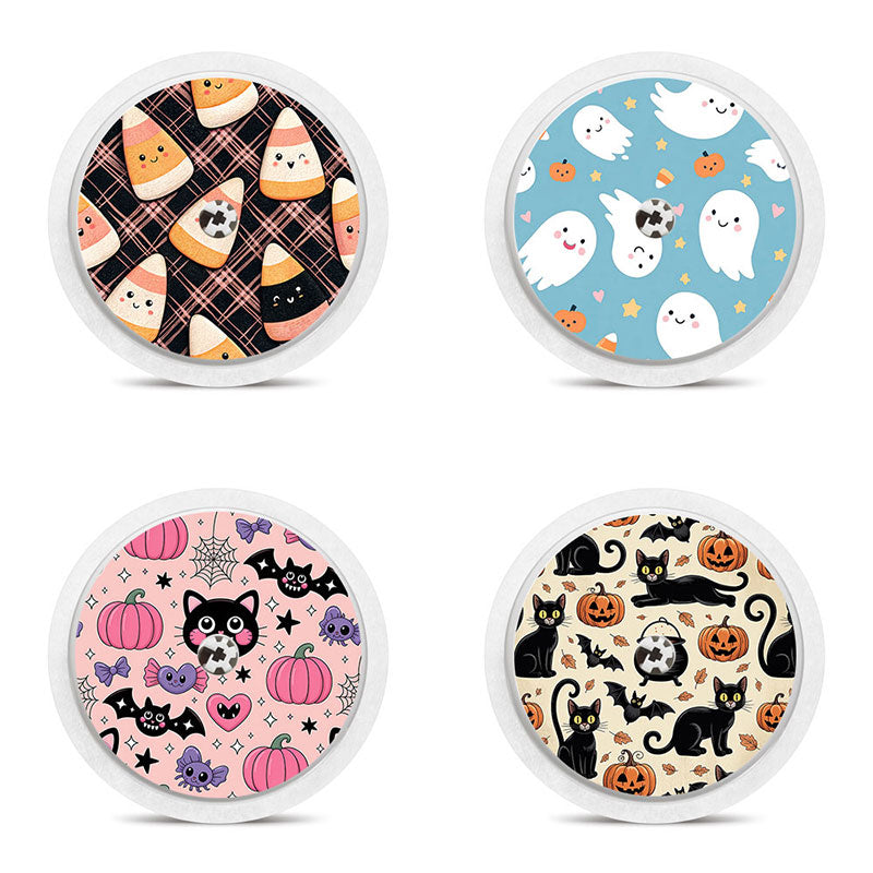 Freestyle Libre 1 & 2 sensor sticker combo pack: Cute Halloween combo ...