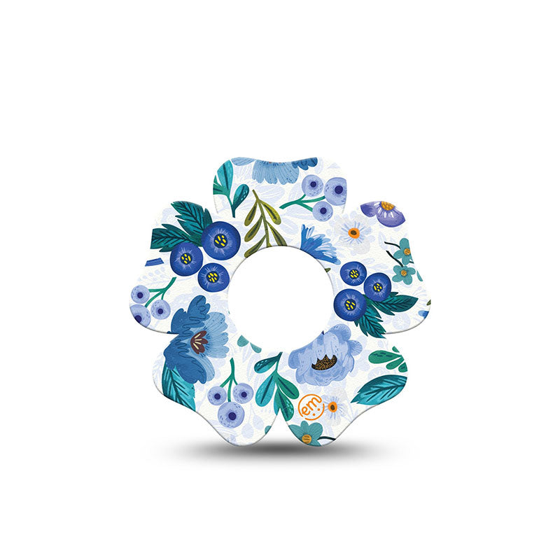 Insulin pump infusion set ExpressionMed tapes: Blue anemone flower ...