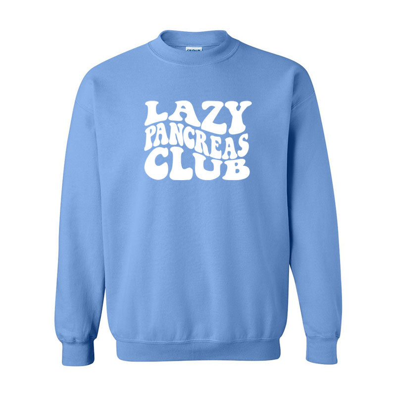 Lazy pancreas club Unisex sweatshirt – Pimp My Diabetes