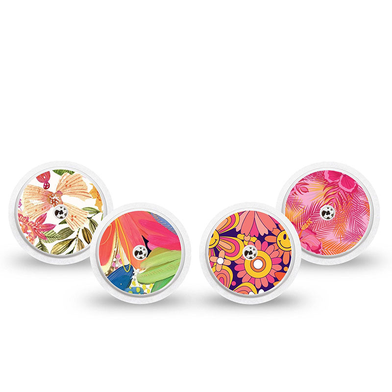 ExpressionMed Freestyle Libre 1 & 2 sensor sticker: Island glow Variet ...