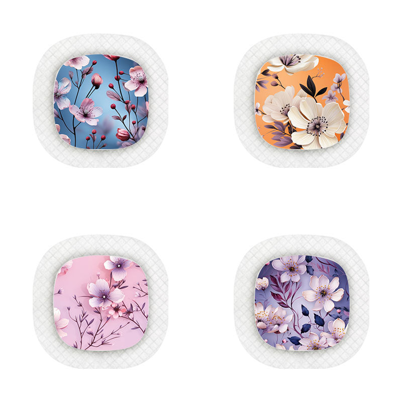 Medtronic Simplera sticker combo pack: Minimalist flowers – Pimp My ...
