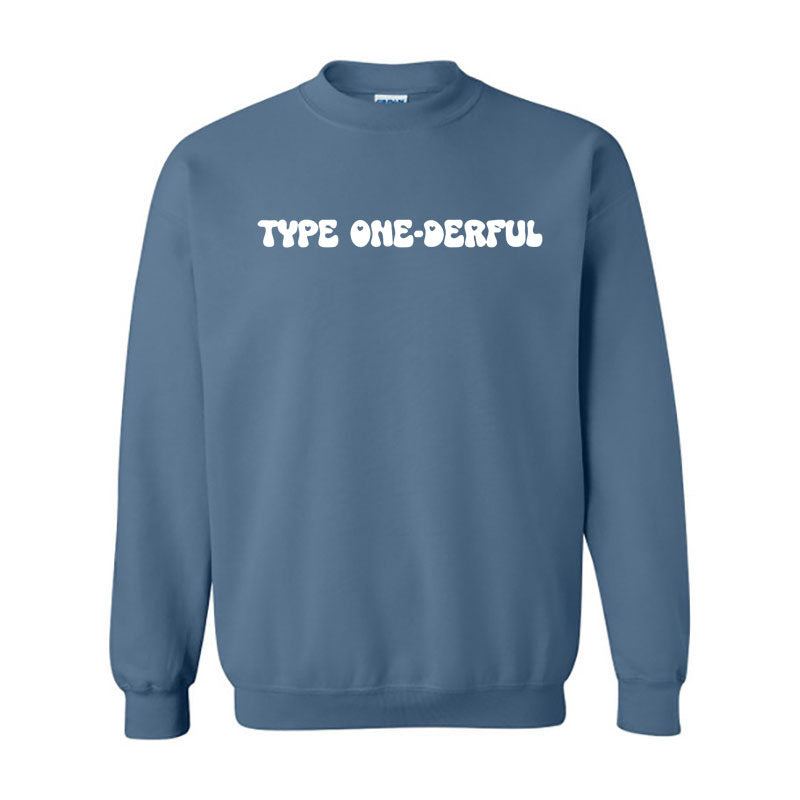 Type one-derful Unisex sweatshirt – Pimp My Diabetes
